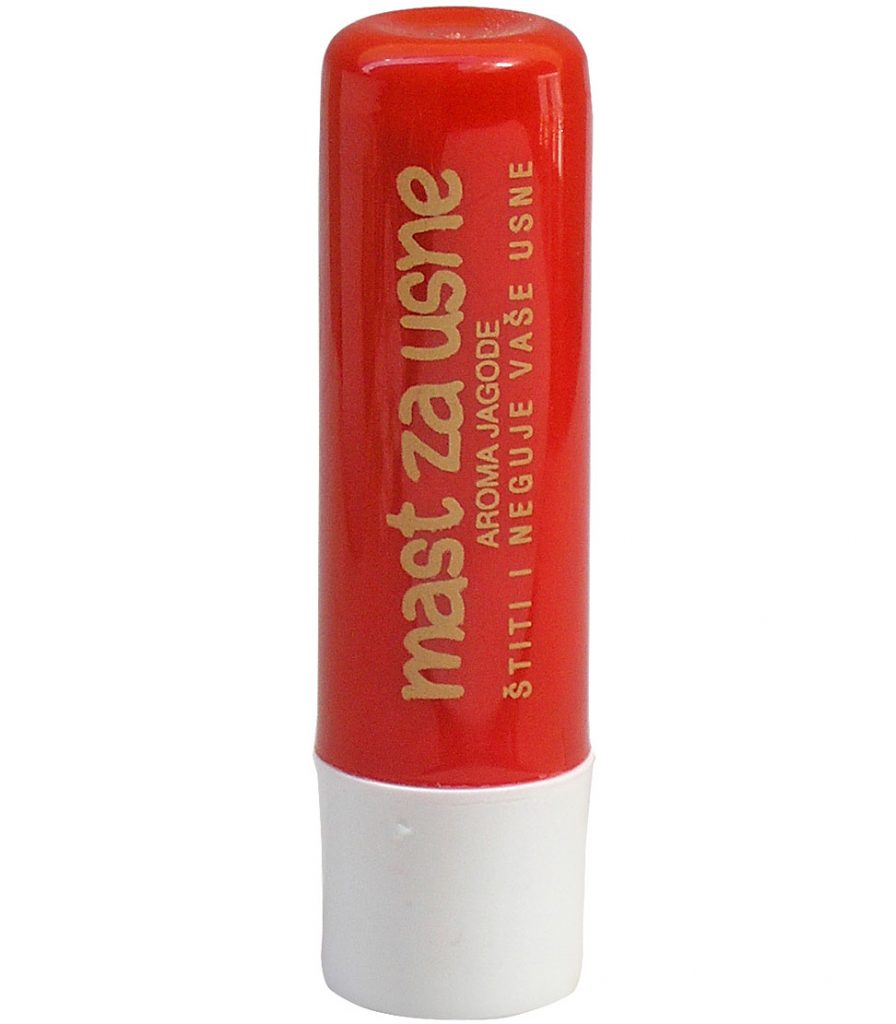 Mast za usne-stik -aroma jagode- Sinefarm
